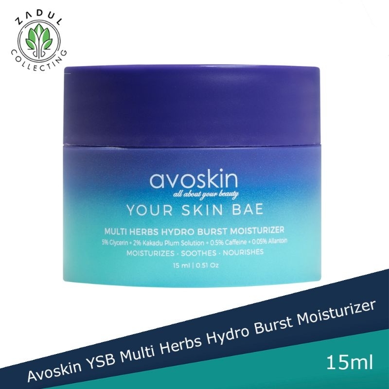 Jual Avoskin Your Skin Bae Multi Herbs Hydro Burst Moisturizer hadir | Shopee Indonesia