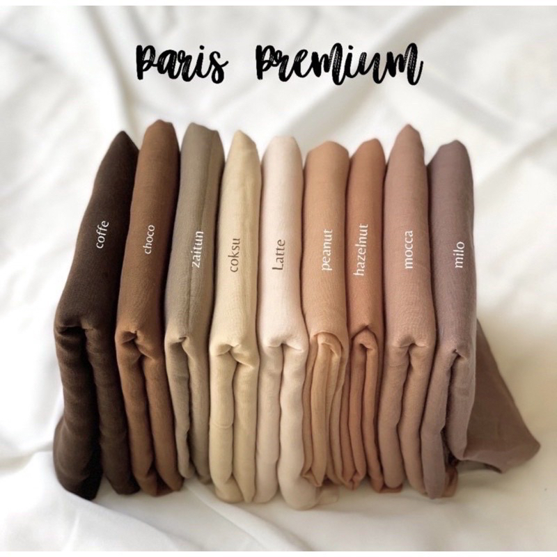 Jual { Ghazlan } Paris Premium Voal / Paris Premium / Segi Empat Paris ...