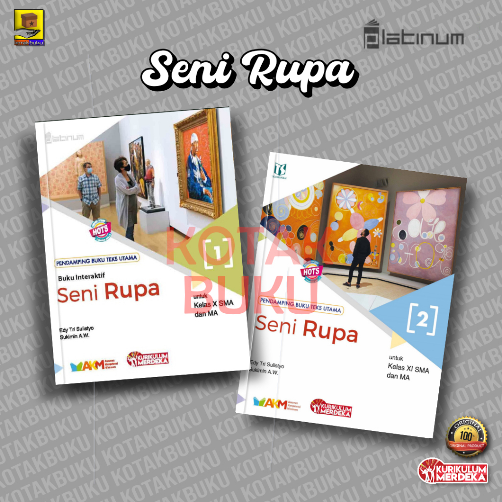 Jual Seni Rupa SMA / Seni Rupa Kelas 10 11 14 SMA / Kurikulum Merdeka ...