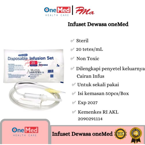 Jual Infuset Dewasa OneMed | Shopee Indonesia