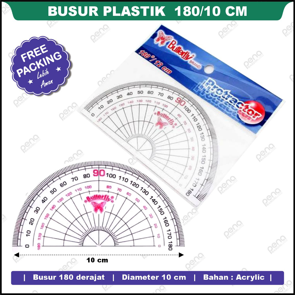 Jual Penggaris Busur Plastik Murah | Shopee Indonesia