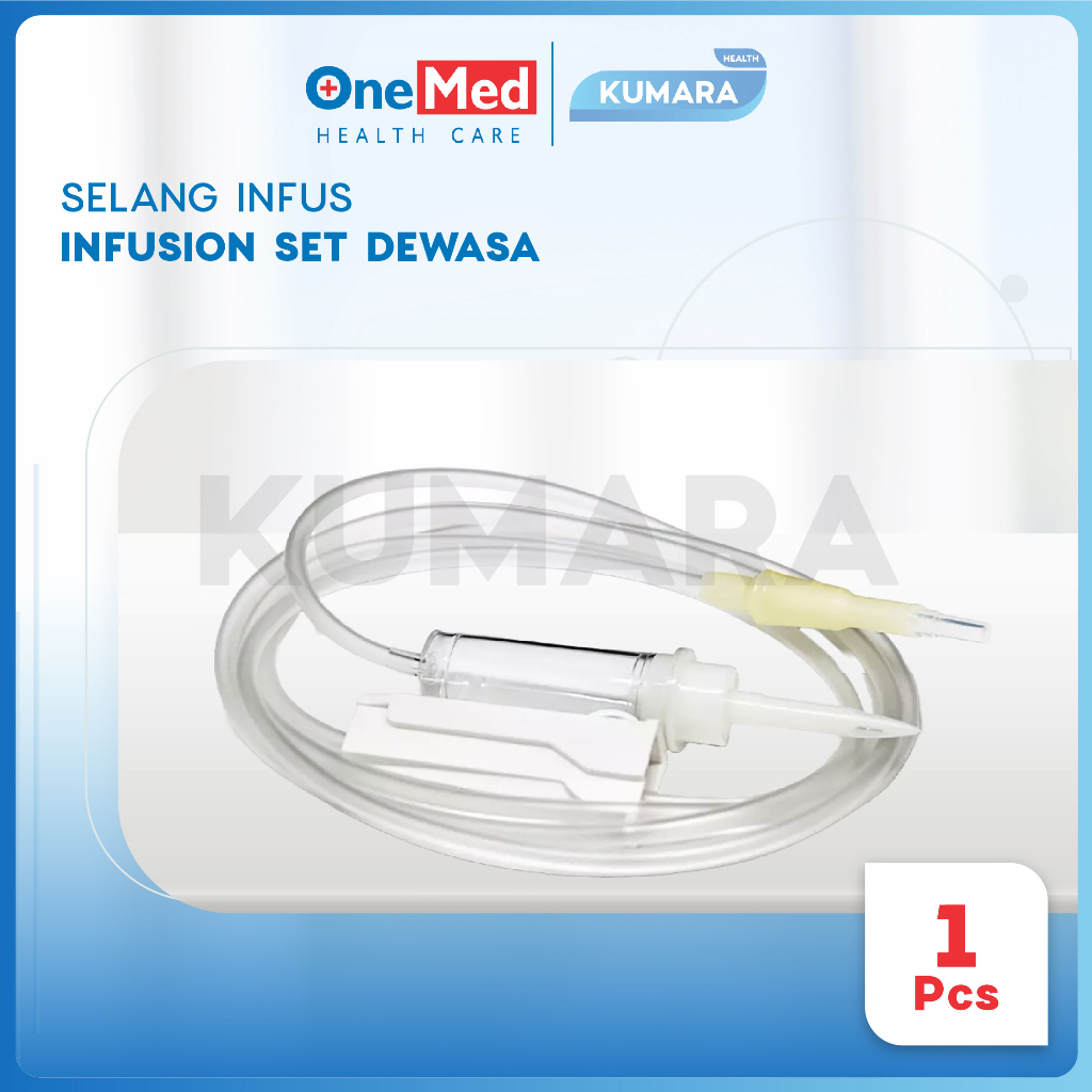 Jual ONEMED - Infusion Set Dewasa / Selang Infus Dewasa PCS | Shopee ...