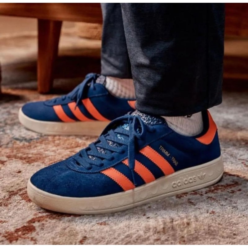 Jual Adidas Trim tab (blue-red) | Shopee Indonesia