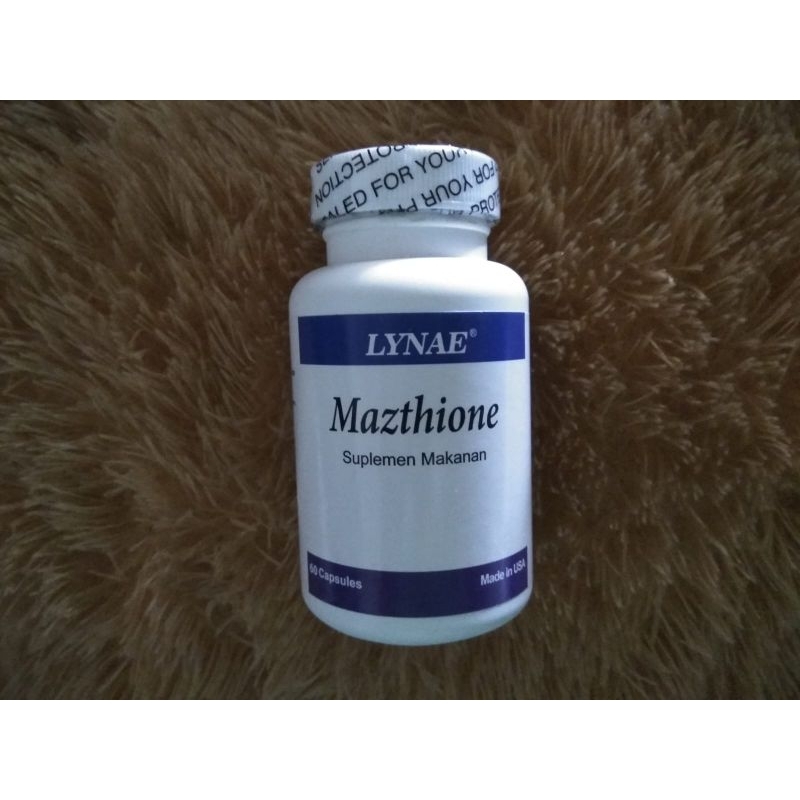 Jual MAZTHIONE ORIGINAL 60 KAPSUL / GLUTATHIONE PEMUTIH KULIT / ANTI OKSIDAN / OBAT FLEK MELASMA ...