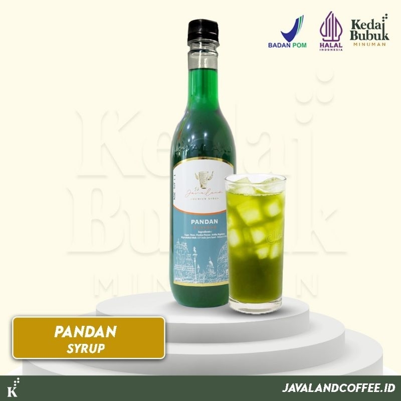 Jual Javaland Syrup / Sirup Rasa Pandan 620ml - Premium | Shopee Indonesia