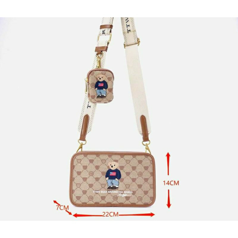 Jual TTWN BEAR ORIGINAL (TTWN BAG ORIGINAL) | Shopee Indonesia