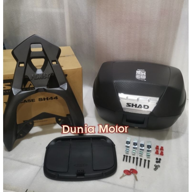 Jual TERMURAH BOX MOTOR SHAD SH 44 SH44 COVER CARBON DAN BREKET COCOK ...