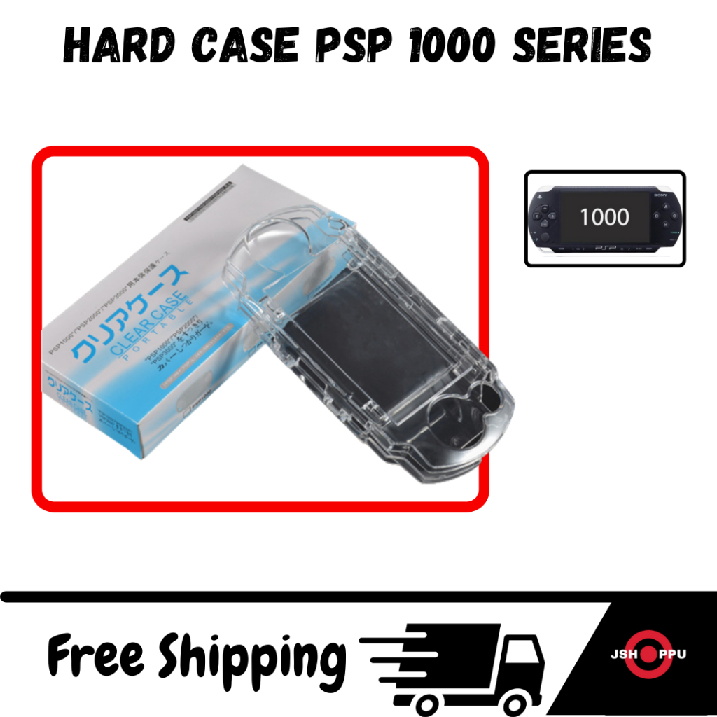 Jual Case PSP 1000 Mika Transparan Crystal Hard Case PSP 1000 Fat ...