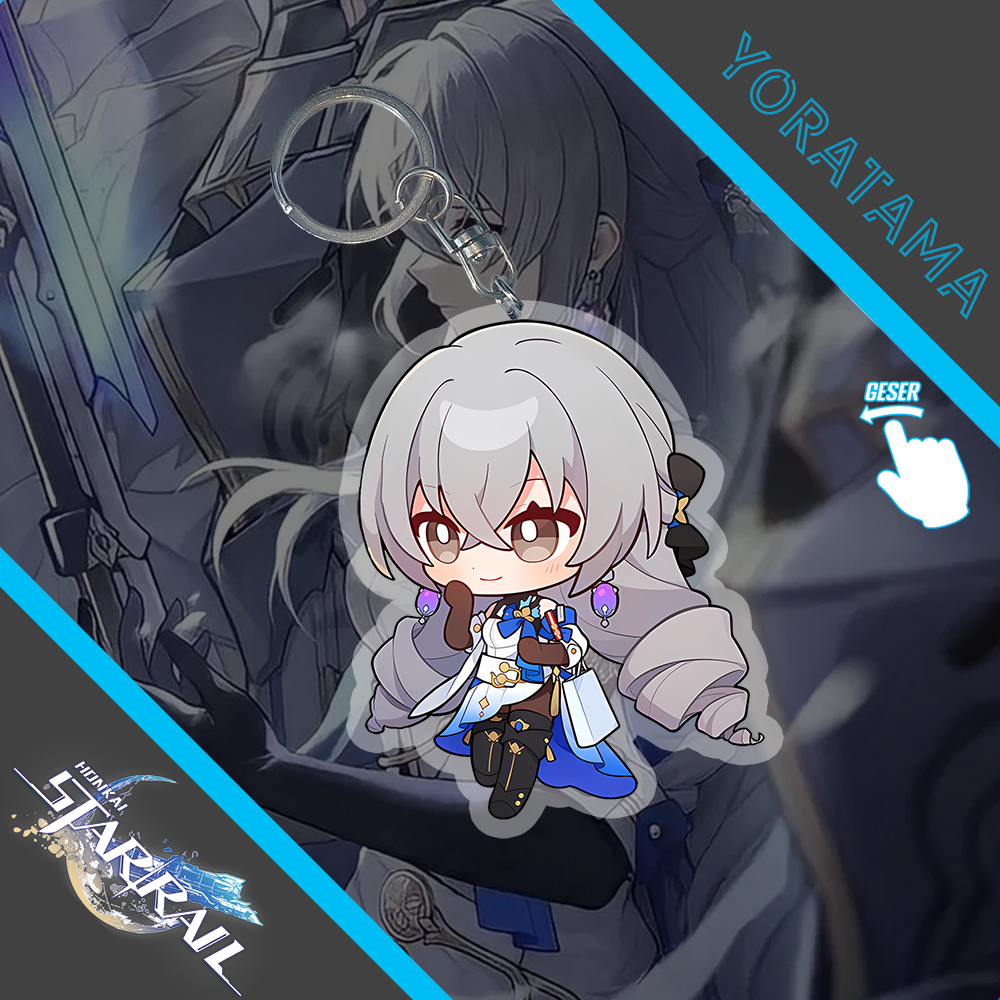 Jual Gantungan Kunci Bronya Honkai Star Rail. Keychain Anime Lucu ...
