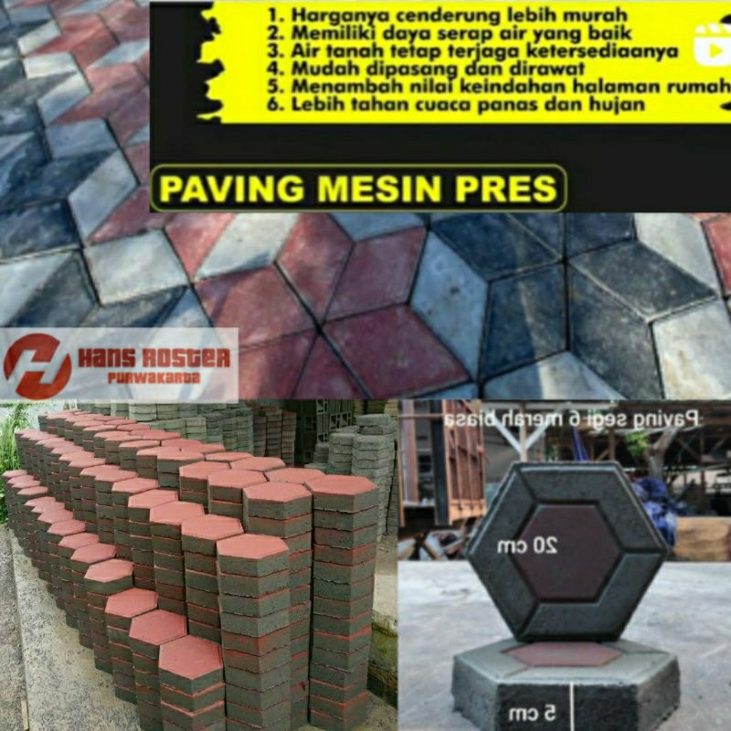 Jual PAVING BLOCK/KONBLOK | Shopee Indonesia