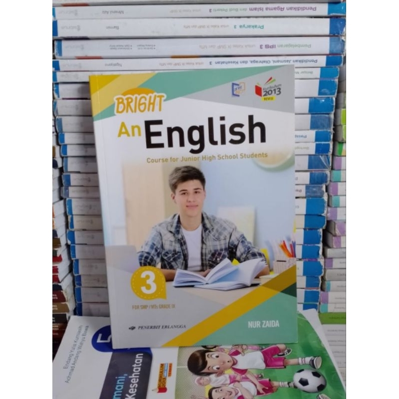 Jual buku bright an English untuk SMP kelas IX K 2013 Erlangga | Shopee ...