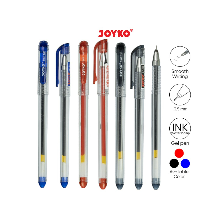 Jual Pena Ballpen Balpen Bulpen Polpen Pulpen Murah Gel Pen Joyko GP ...