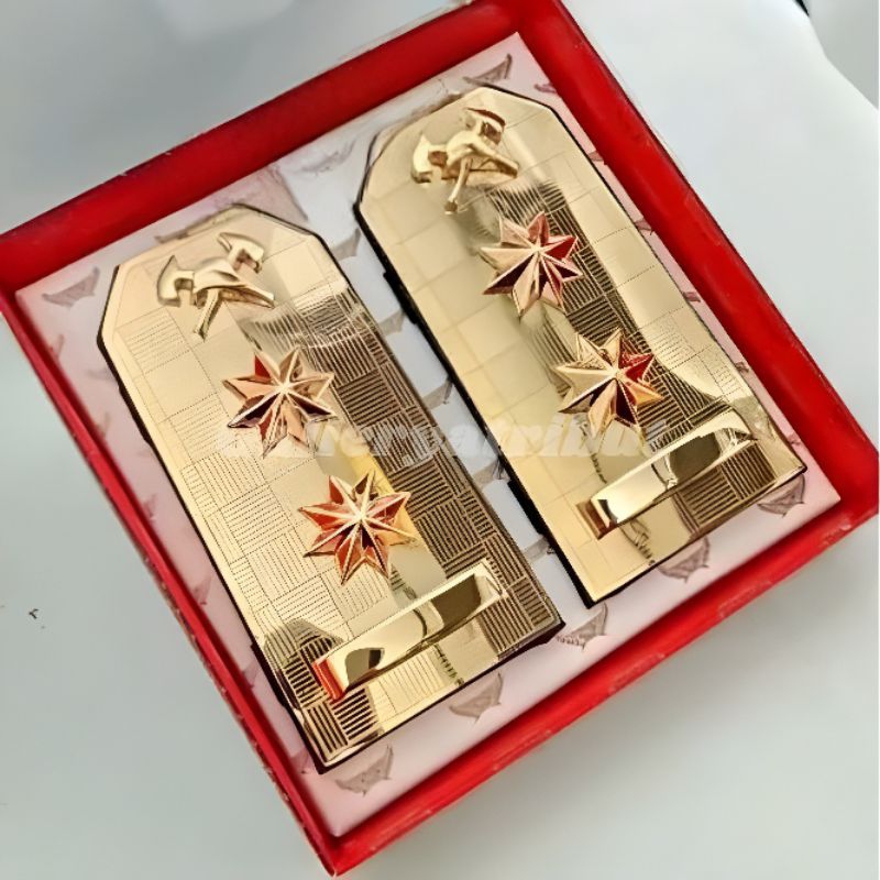 Jual pangkat pemadam damkar PDU plat gold Kuningan pul 4A | Shopee ...