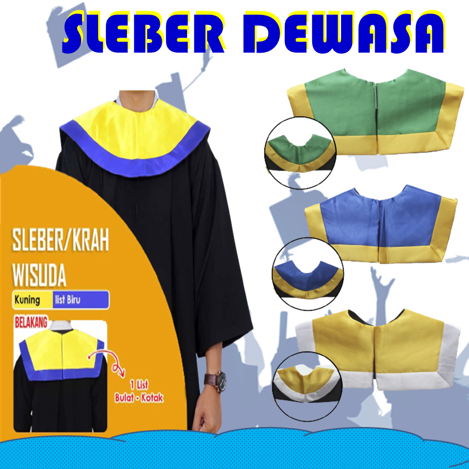Jual SLEBER WISUDA , KERAH WISUDA , ATRIBUT WISUDA, SLABER TOGA WISUDA ...