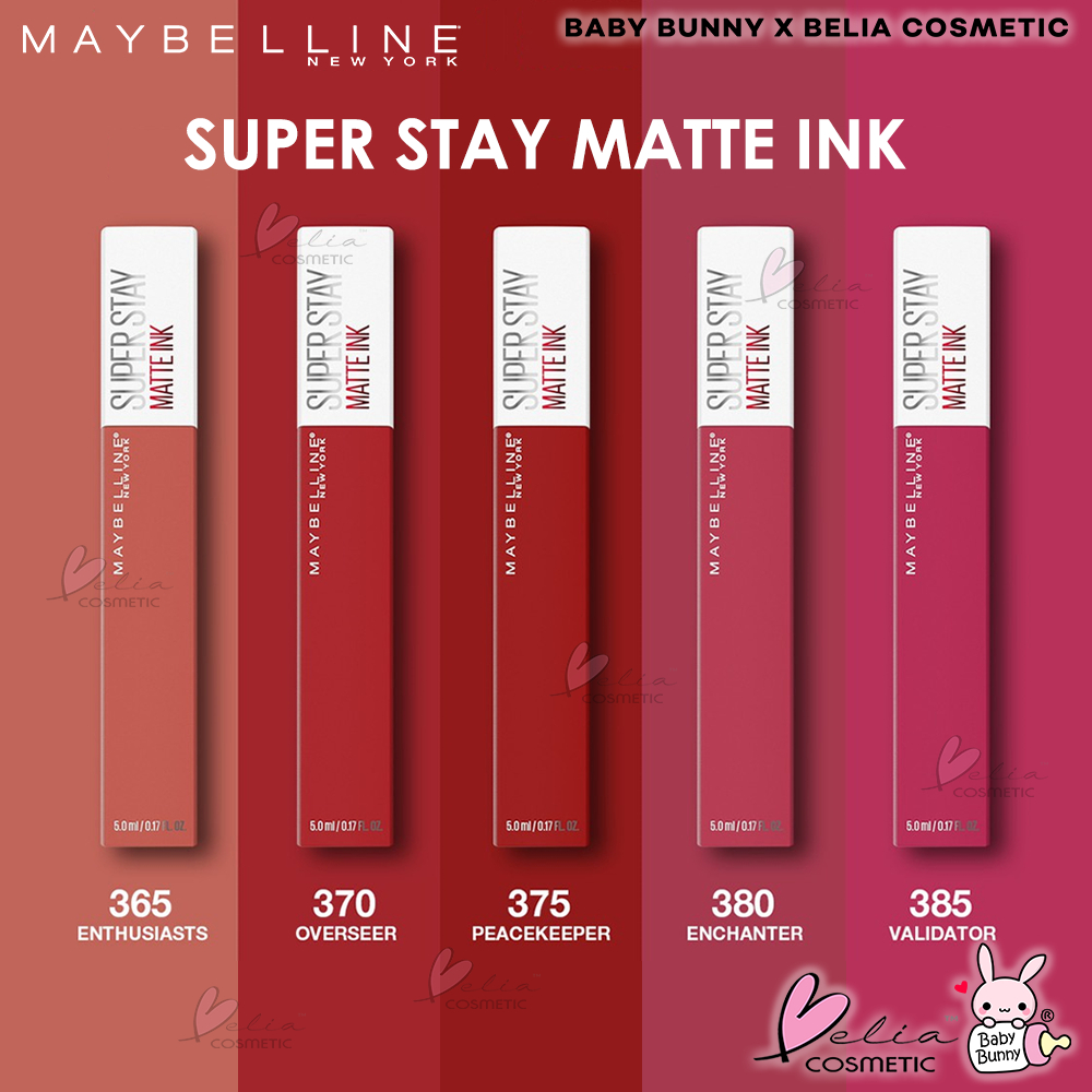 Jual BELIA (Part 2) CITY | Rogue Reds Edition Super Stay Matte Ink Maybelline Superstay Lip ...