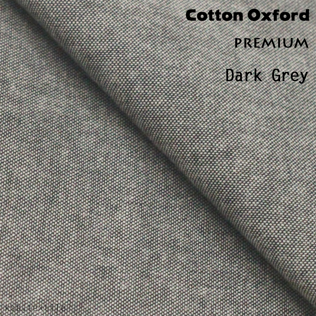 Jual Cotton Oxford Premium Warna Two Tone dan Solid / Kain Katun Yarn ...