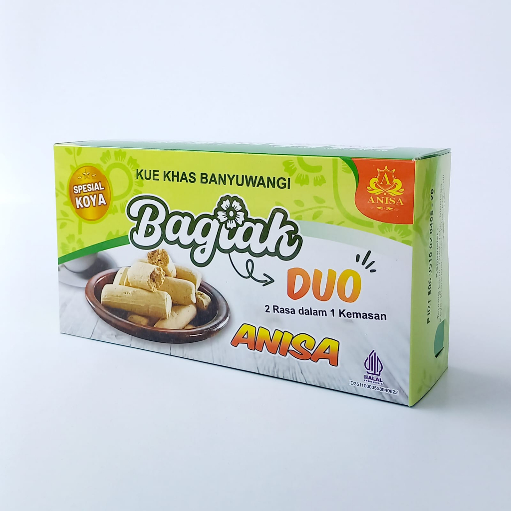 Jual Bagiak DUO (isi 2 rasa) Oleh-oleh Khas Banyuwangi | Shopee Indonesia