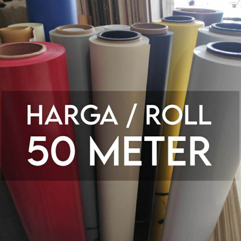 Jual 1 Roll 50m - PVC Sheet Decco Deco Taco Sheet Supercon Pelapis ...