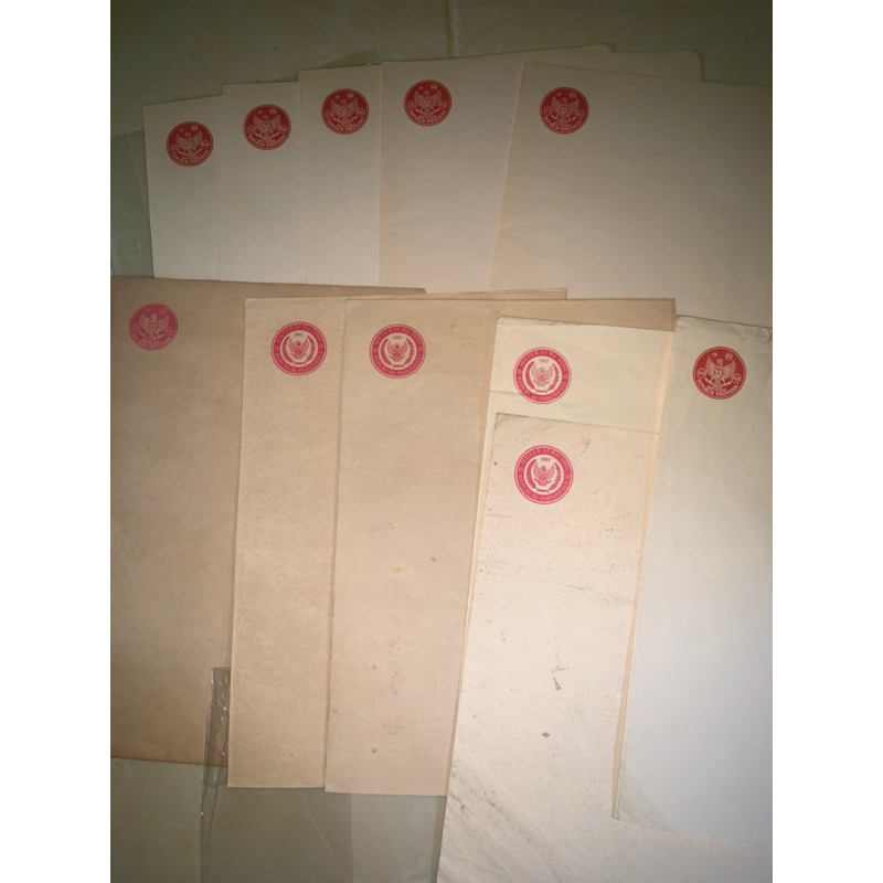 Jual Kertas Segel Tahun 1970 1984 1985 1997 1996 1995 2000 Double Side ...
