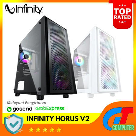 Jual Casing Infinity Horus V2 - mATX Gaming Case | Shopee Indonesia