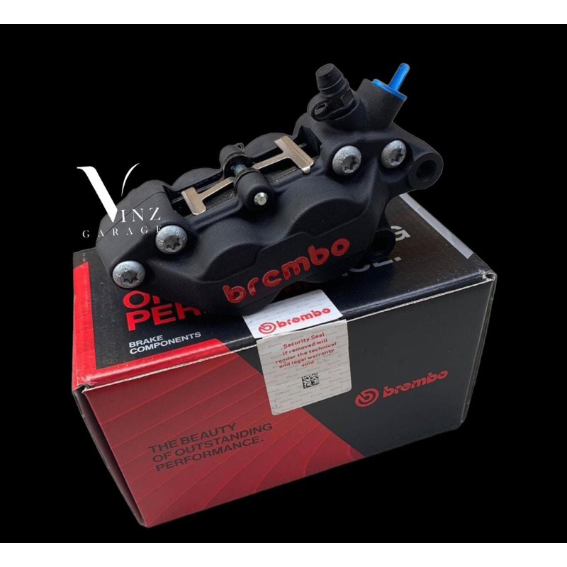 Jual Kaliper Caliper Brembo 4 Piston Black Original Kaliper Brembo 4P 1 Pin Kanan Caliper Brembo ...
