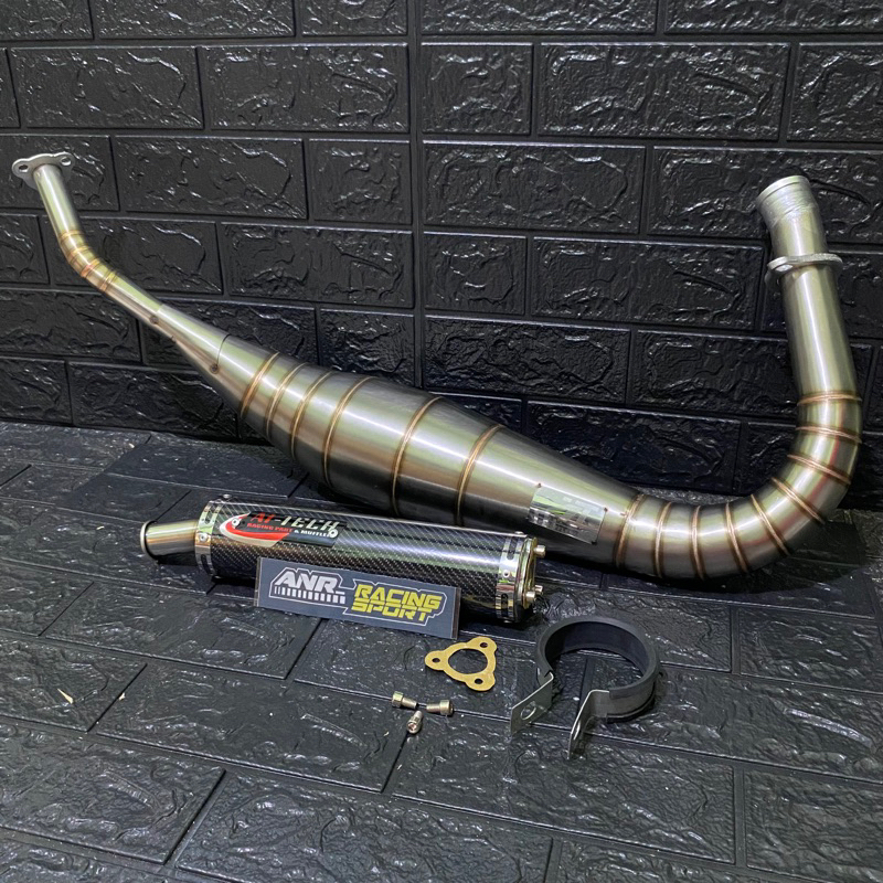 Jual Knalpot Rx king Repsol Aitech Carbon Stainless | Shopee Indonesia