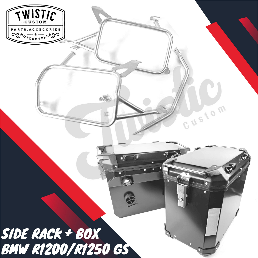 Jual Side Box Tas Samping Pannier Rack Bracket Motor BMW R1200 GS R ...