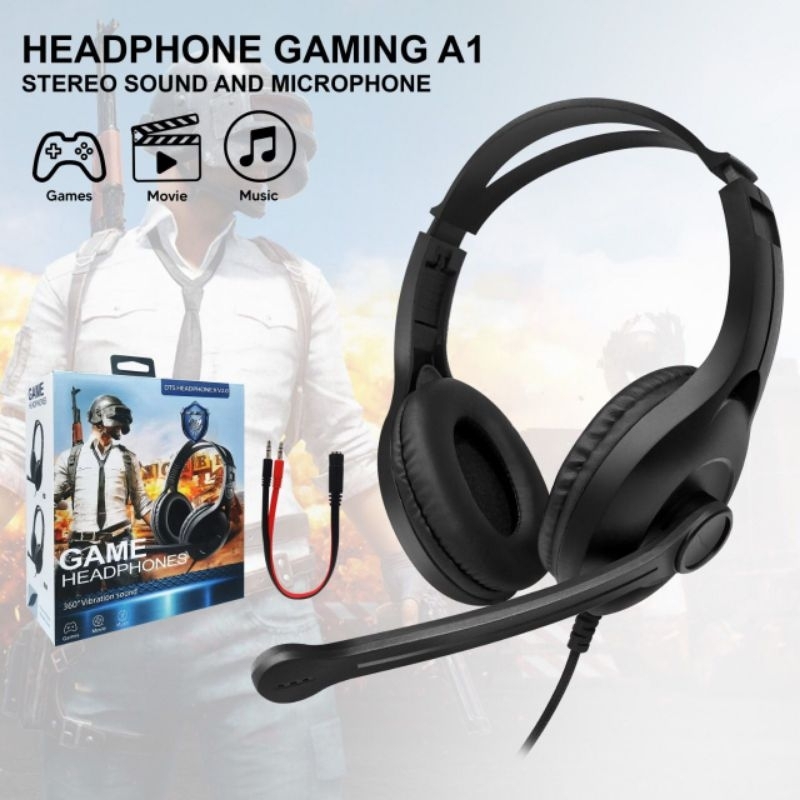 Jual Handsfree Headset Bando Gaming mic Handsfree Bando Gaming | Shopee ...