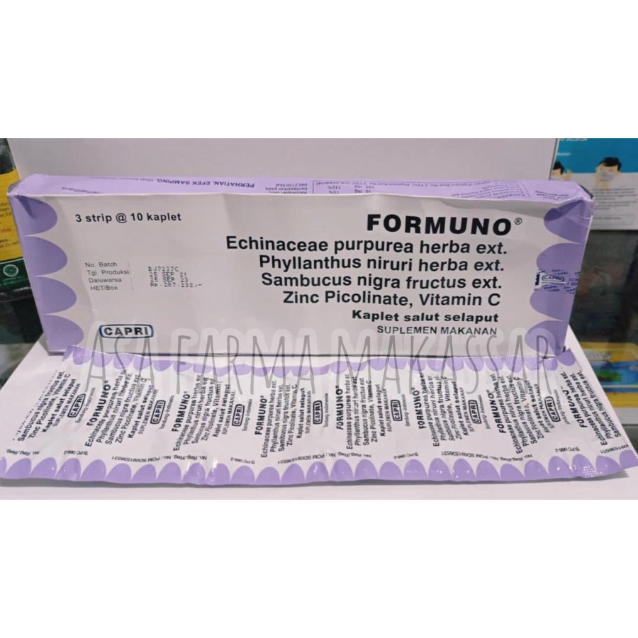 Jual Suplemen Kesehatan Dewasa FORMUNO (satuan) | Shopee Indonesia