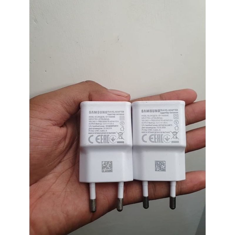 Jual batok charger original cabutan hp Samsung 1'55A 7.8W A02 A03 A03 ...
