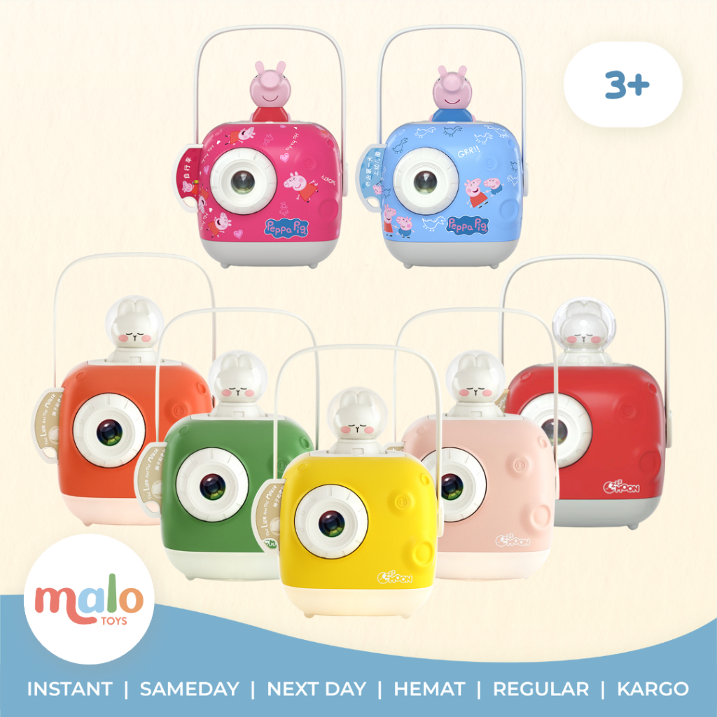 Jual MALOTOYS - ZZZMOON Projector Kids Storyboard Projector Cerita ...