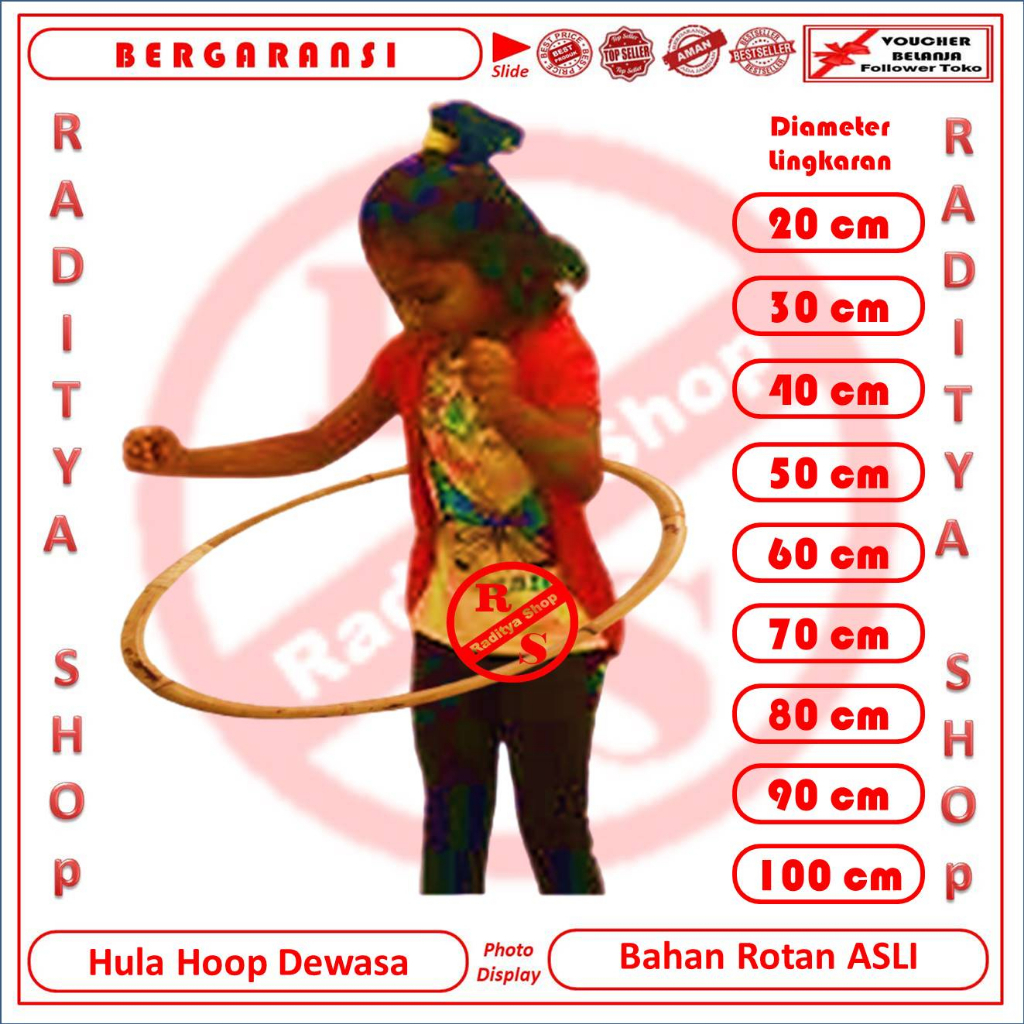 Jual hula hop Anak Bahan Rotan | raditya shop | hula hoop anak | hula huup anak | hola hoop anak ...