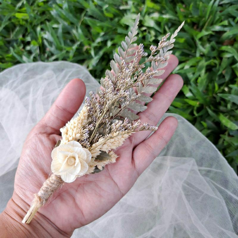Jual Mini Buket | Mini Bouquet | Corsage Jas | Bouquet Bunga Kering ...