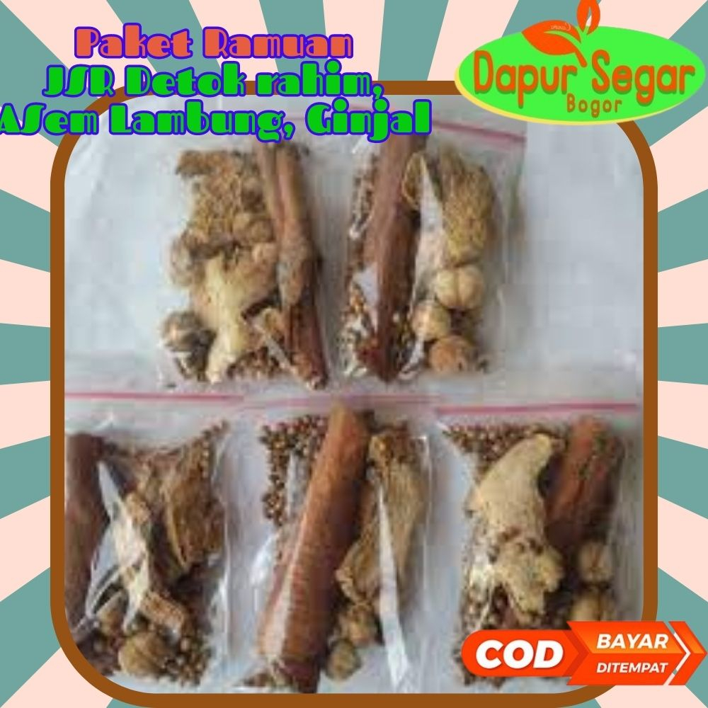 Jual Paket Ramuan Rempah Detox Rahim Asam Lambung Sehat Ginjal dan hati ...