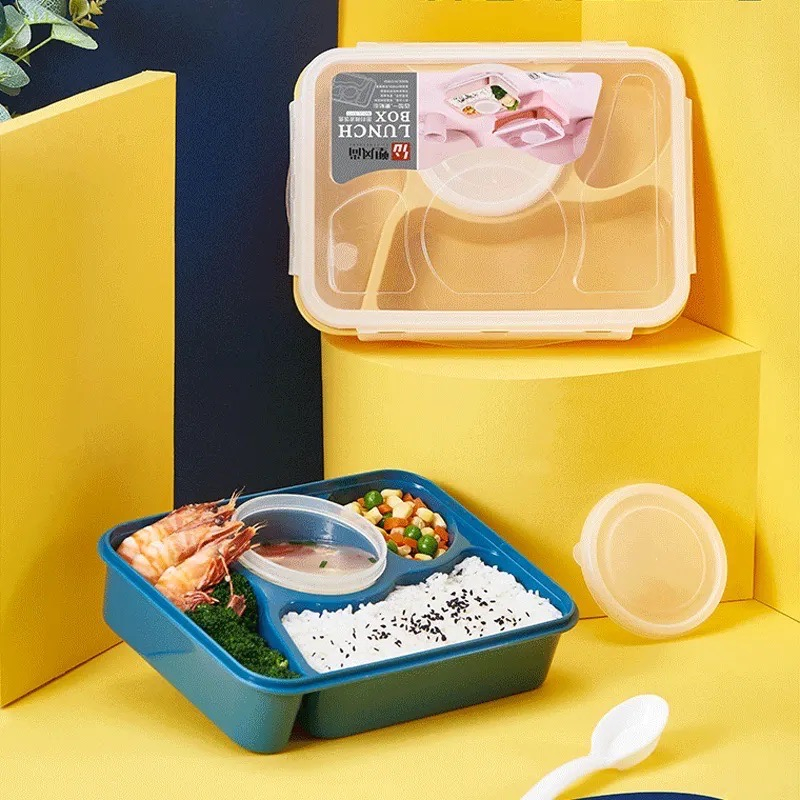 Jual Kotak Makan Transparan Bento Sup 1000ml | Shopee Indonesia