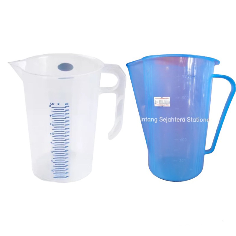 Jual Gelas Takar Gelas Ukur Air 1000 ML 2000 ML | Shopee Indonesia