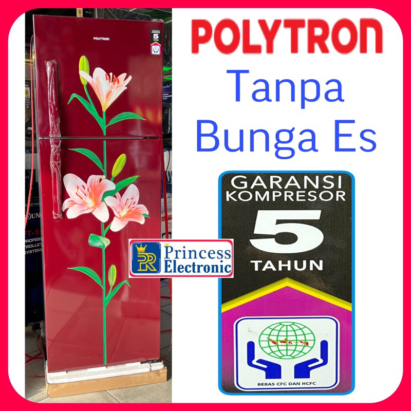 Jual Kulkas Polytron 2 pintu PRB 237 | Shopee Indonesia