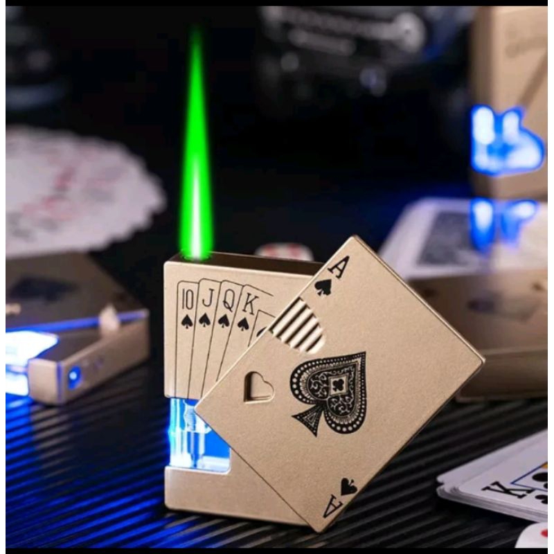 Jual korek slide lampu model Remi As skop korek gesek lampu model kartu ...