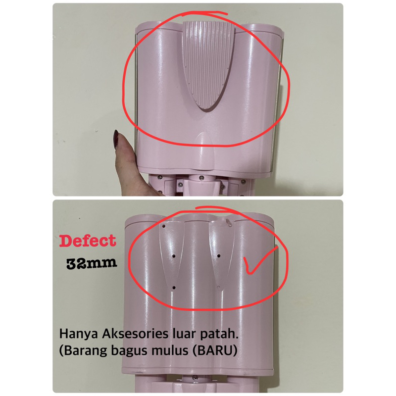 Jual CATOK TSUYAGLA WAVE ORIGINAL JAPAN MERMAID CURL / CATOK WAVE 3 BARREL / CATOK RAMBUT WAVY ...