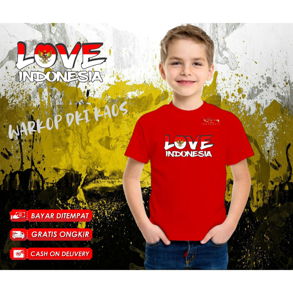 Jual KAOS ATASAN ANAK HUT RI KE -78 INDONESIA- DTF LOVE INDO /KAOS 17 ... Jual KAOS ATASAN ANAK HUT RI KE -78 INDONESIA- DTF LOVE INDO /KAOS 17 ...