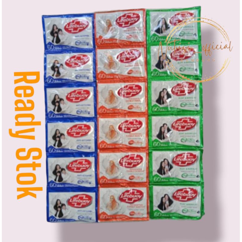 Jual Sampo Lifebuoy 1 renceng isi 12 pcs | Shopee Indonesia