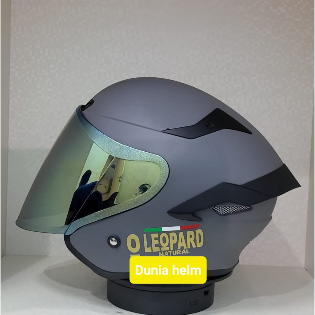 Jual HELM ARL SNI PANDORA TTC DEWASA MURAH GORILLA GREY DOFF LEOPARD ...