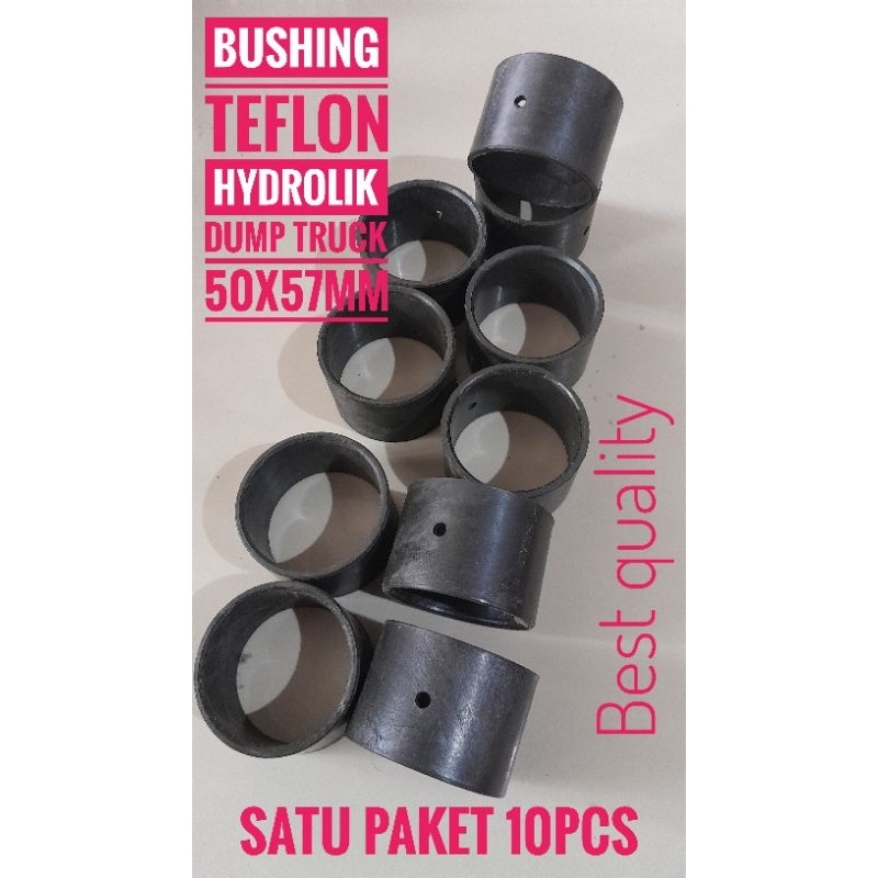 Jual 10pcs bushing teflon dump truck bussing hydrolick diameter ...