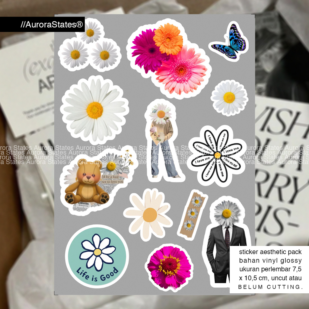 Jual Sticker Vintage Vogue | Stiker aesthetic jurnal book | stiker ...