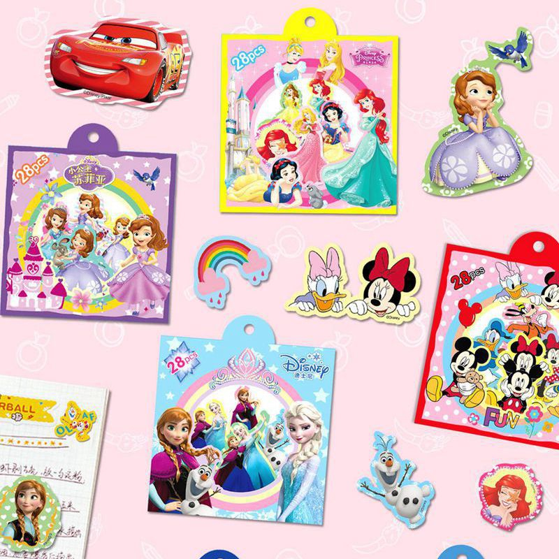 Jual Sticker Pack Karakter Frozen Mickey Minnie Mouse Sofia Cars Paw ...