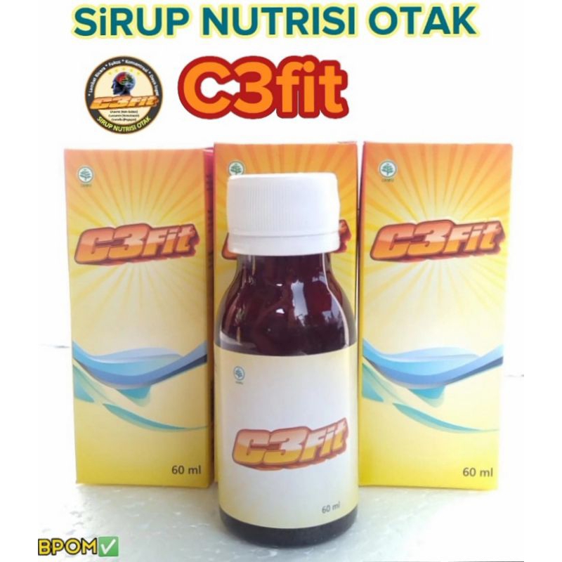 Jual Sirup Nutrisi Otak C3Fit Membantu Meningkatkan Fokus Daya Ingat Konsentrasi dan Lambat ...