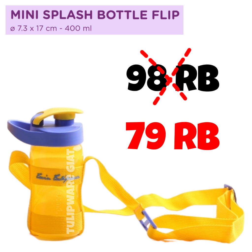 Jual Tulip Multi Tumbler Tempat Minum Bertali Botol Bekal Sekolah Tulip ...