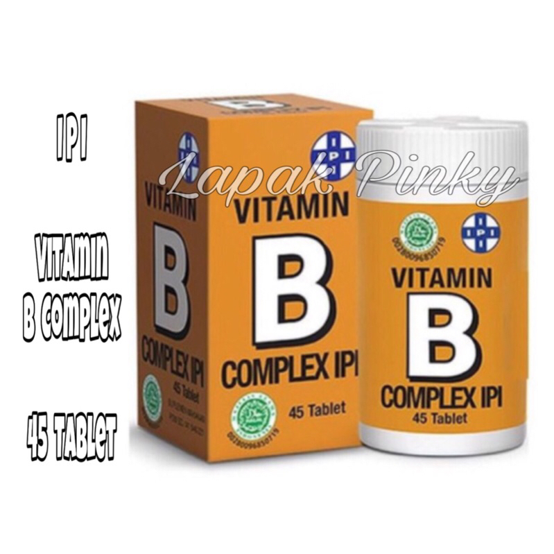 Jual ipi vitamin Bcomplex komplek 45 tablet | Shopee Indonesia