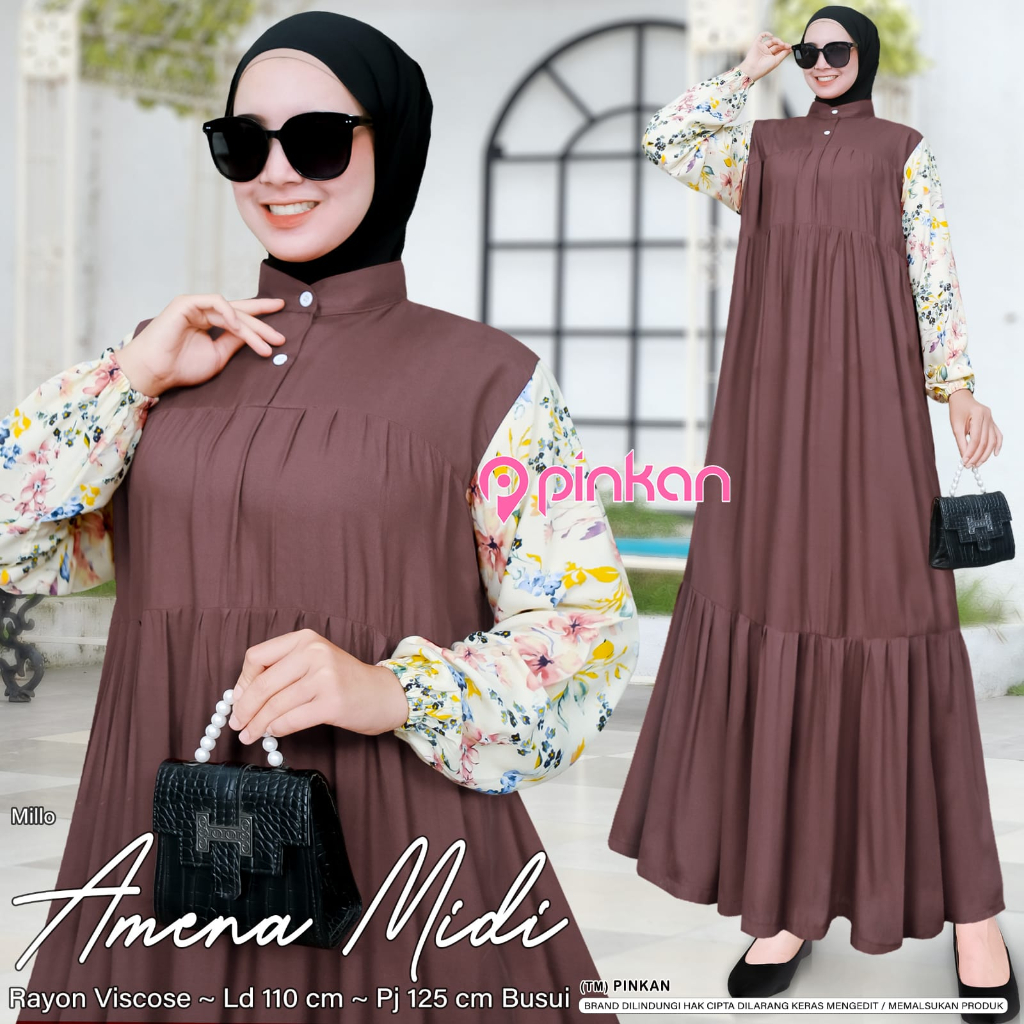 Jual COD AMENA / HUMAIRA / CLARA / MIDI BY PINKAN / TIARA / DIANA ...