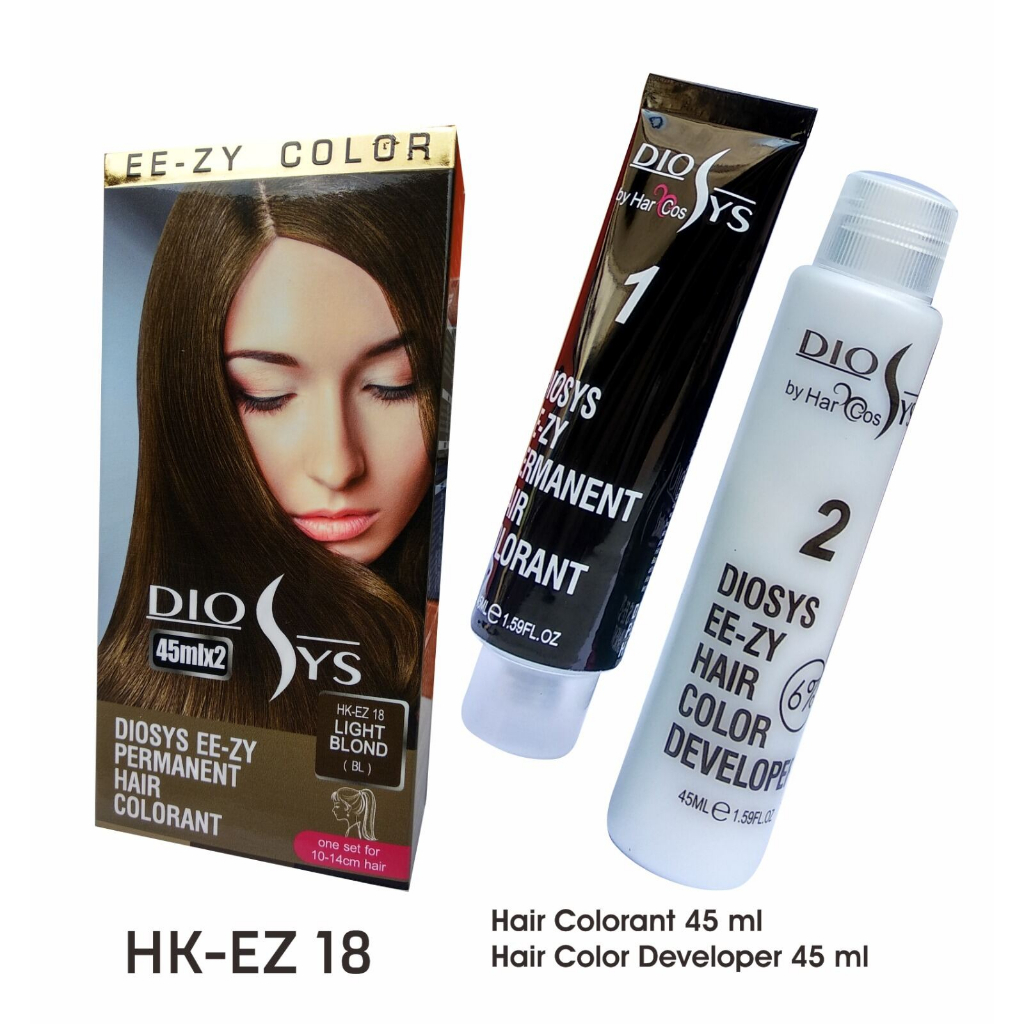 Jual MFI - DIOSYS HAIR COLORANT PERMANENT 100ML & 45ML | PEWARNA RAMBUT ...